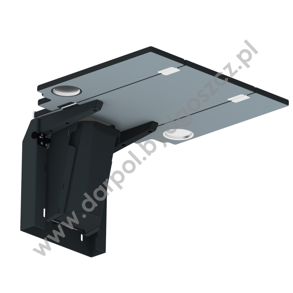 Folding table for people in a wheelchair with trush bin, 2nd class DL ...